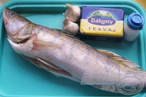 Süllő fokhagymás fűszervajjal - Haldorádó horgász áruház