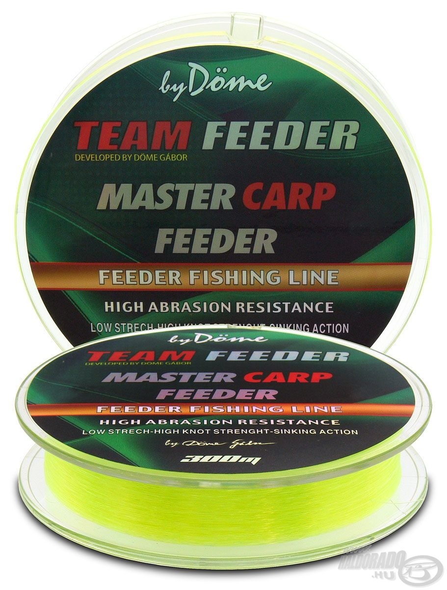 By Döme TEAM FEEDER Master Carp Line 0,25 mm - Haldorádó horgász áruház