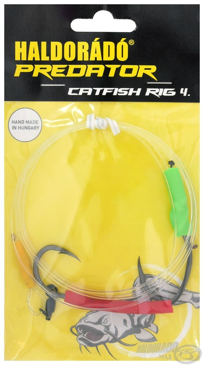 HALDORÁDÓ Catfish Rig 4 - Élőhalas előke ˝Haarmontage˝ - Haldorádó ...