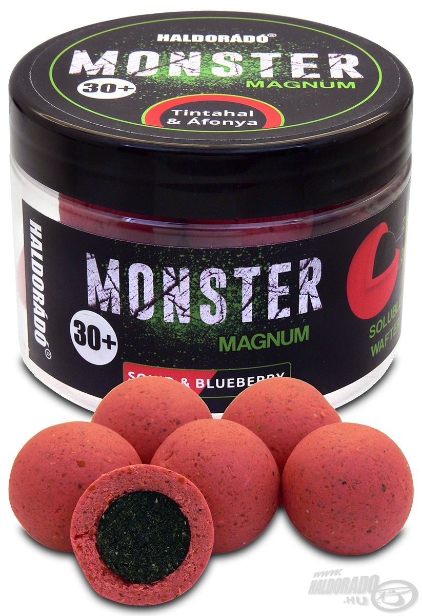 HALDORÁDÓ MONSTER Magnum 30+ mm - Tintahal & Áfonya | Haldorádó Webáruház