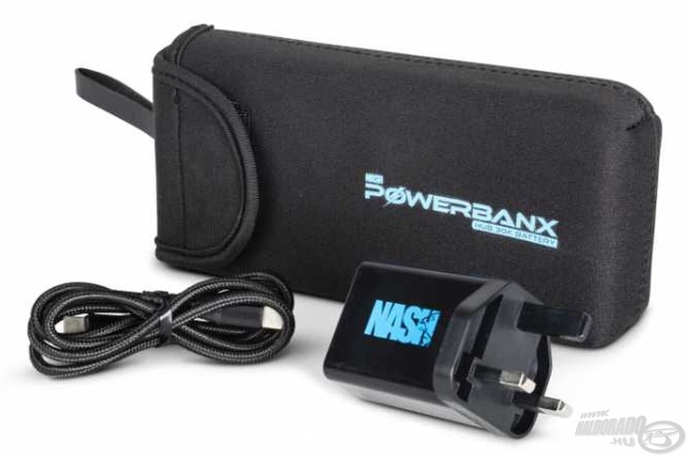 NASH Powerbanx Hub 30k Battery - Powerbank - Haldorádó horgász áruház