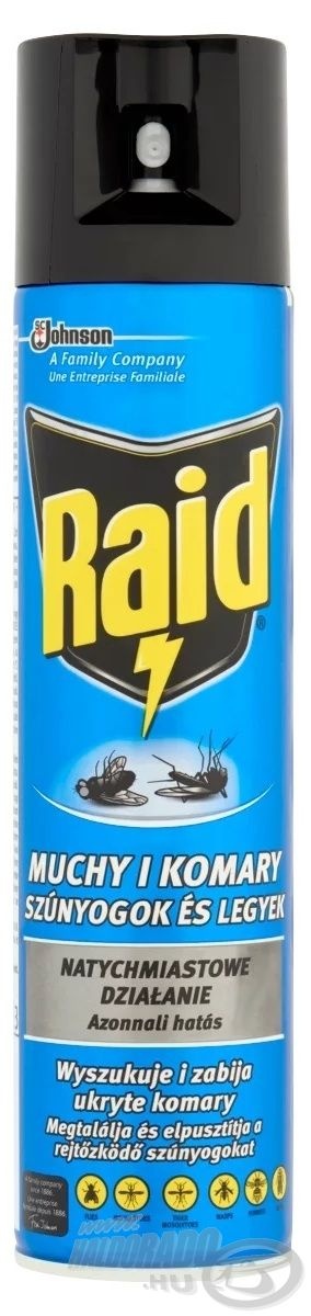 RAID Légy - szúnyog aerosol 400 ml | Haldorádó Webáruház