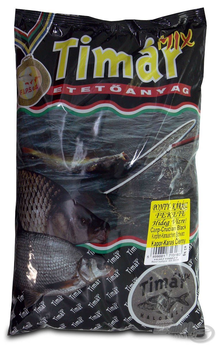 TIMÁR MIX Ponty-Kárász Fekete 3 kg | Haldorádó Webáruház