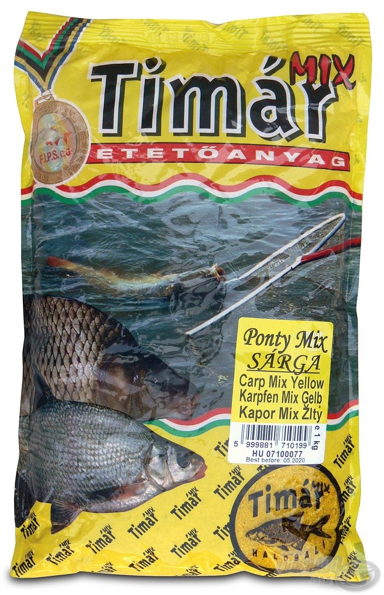 TIMÁR MIX Ponty mix sárga 1kg | Haldorádó Webáruház
